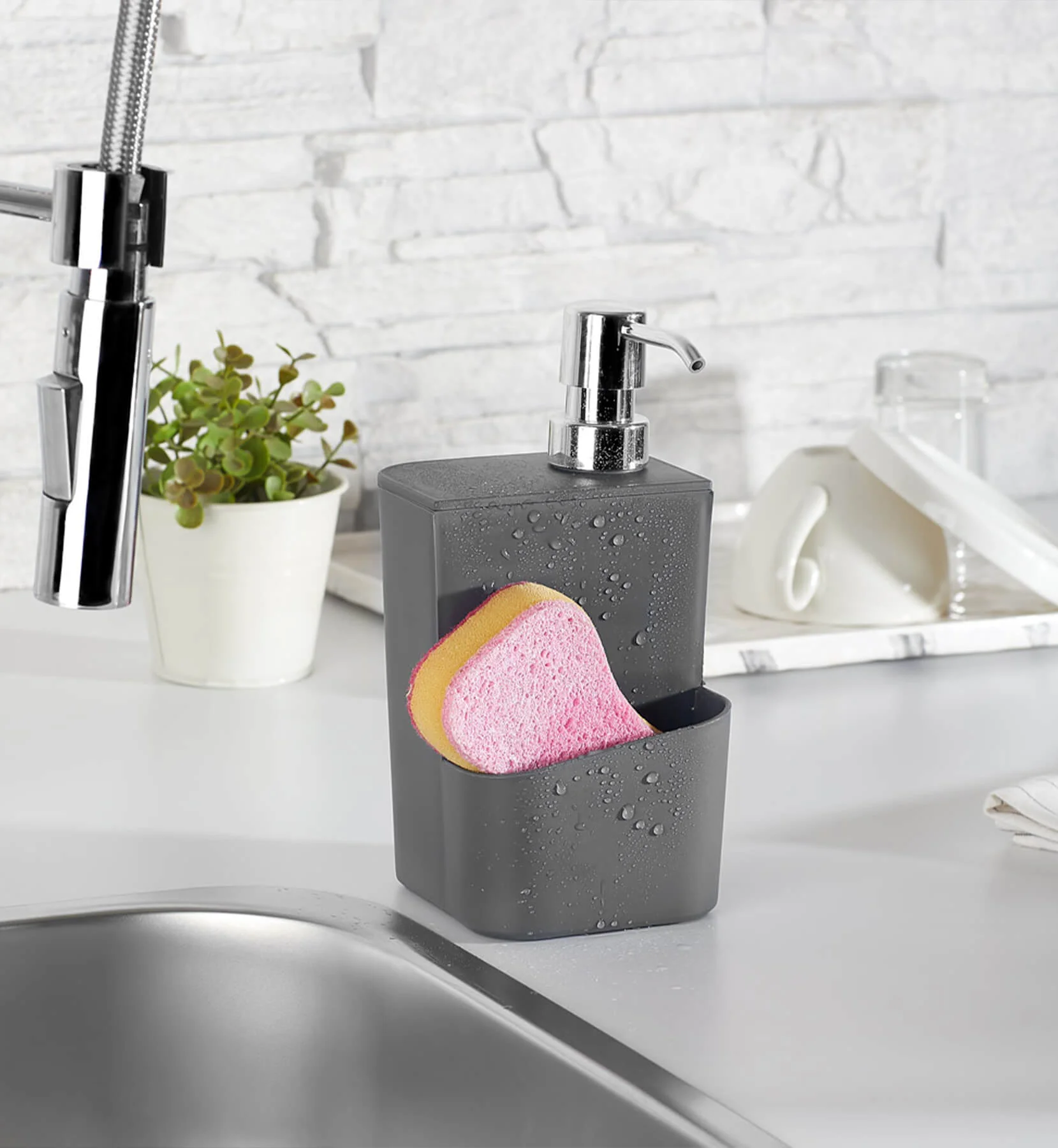 Smart Sıvı Sabunluk ve Süngerlik - Duoline